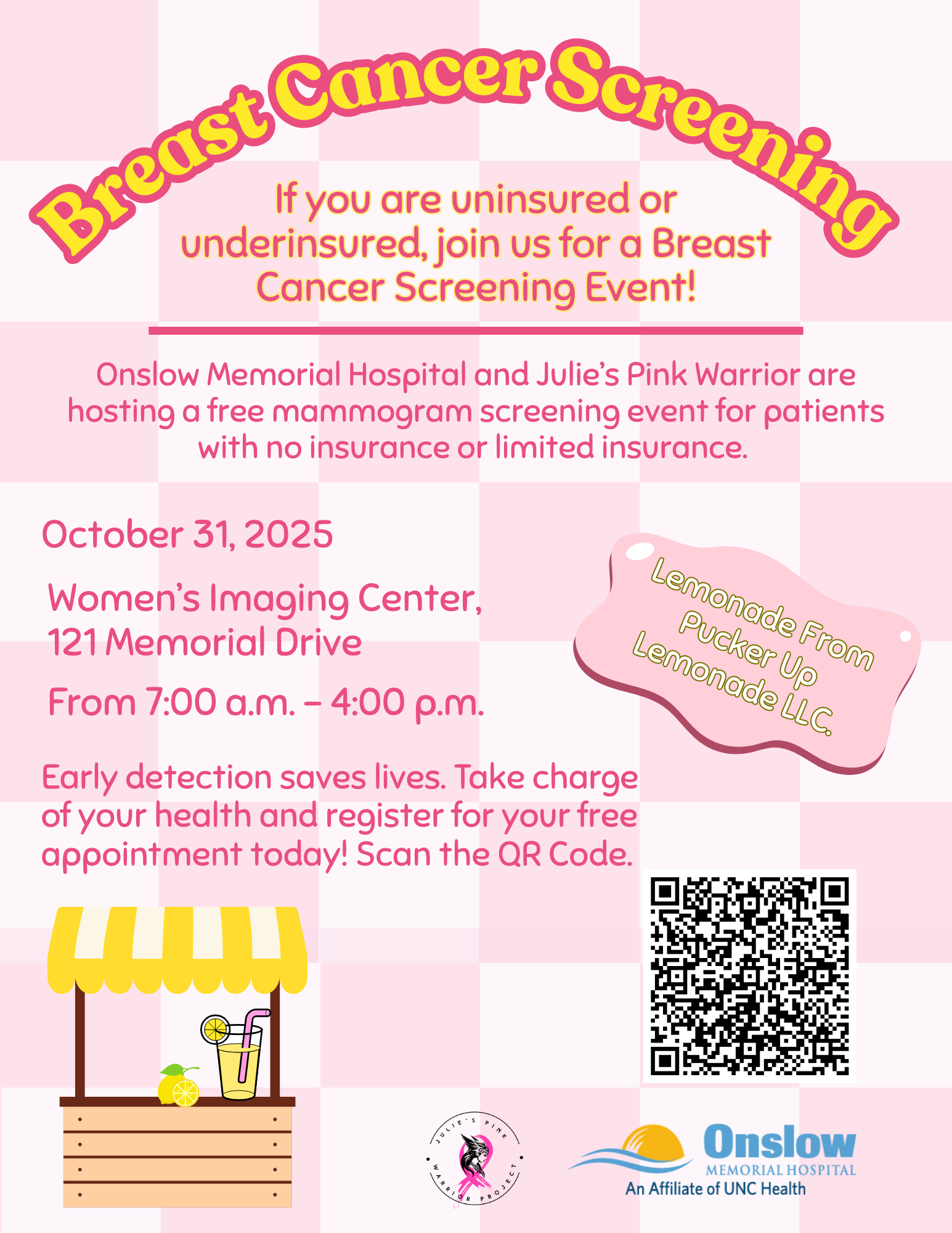 Pink October - Onslow Memorial Hospital